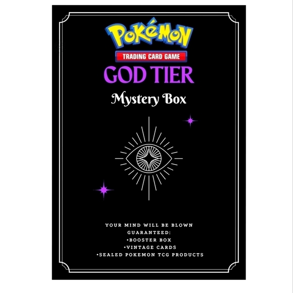 Pokemon | Toys | God Tier Pokemon Mystery Box | Poshmark